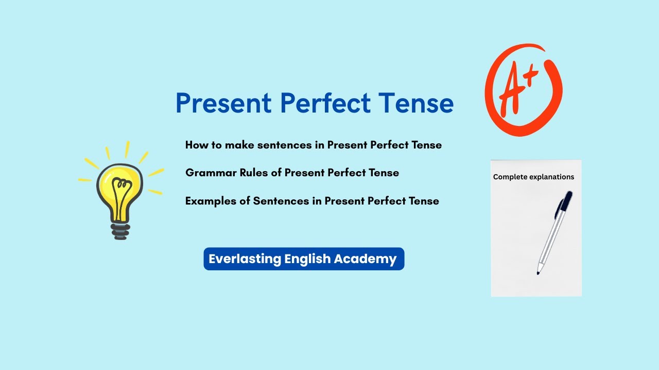 Present Perfect Tense in English Grammar: Rules, Explanations, Examples ...