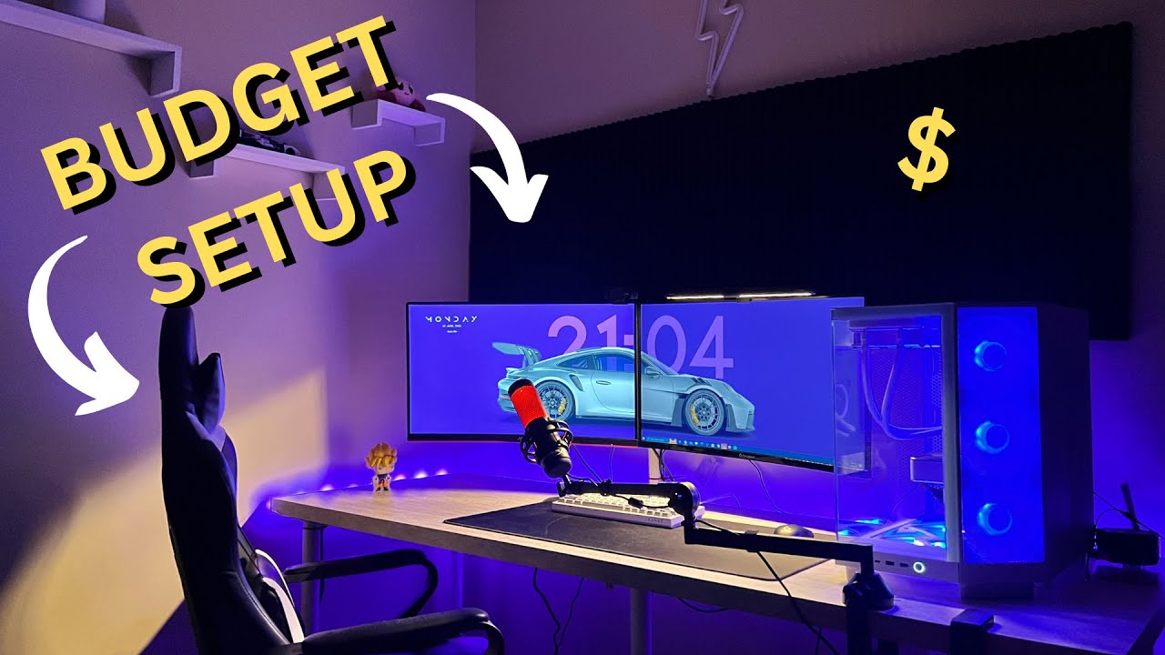 BUDGET SETUP TOUR in 10 MINUTES (for college students) - YouTube