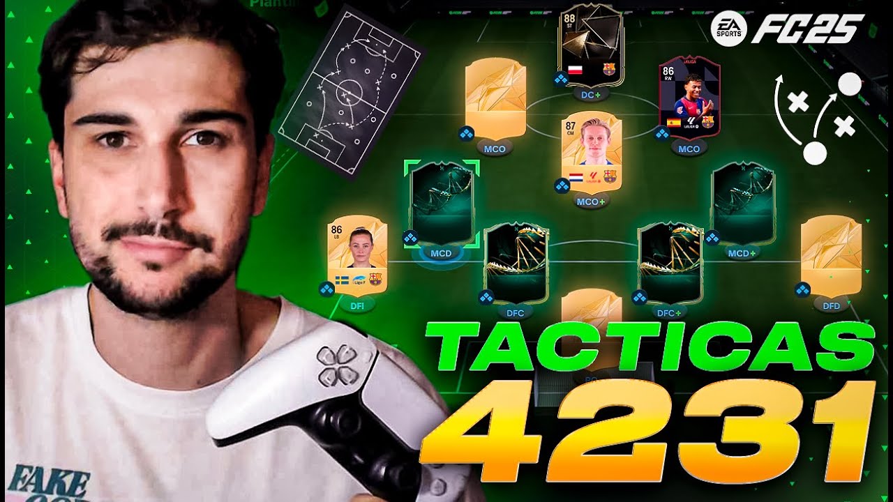 LA MEJOR FORMACION 4231 DE FC 25 | TACTICAS Y ROLES EXPLICADOS - YouTube