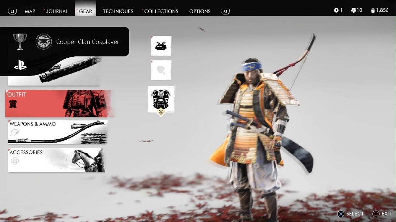 Ghost of Tsushima [PS4] | Cooper Clan Cosplayer - YouTube