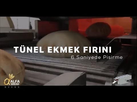 Suriye ekmeği üretim hattı | BO40S | ALFABREAD