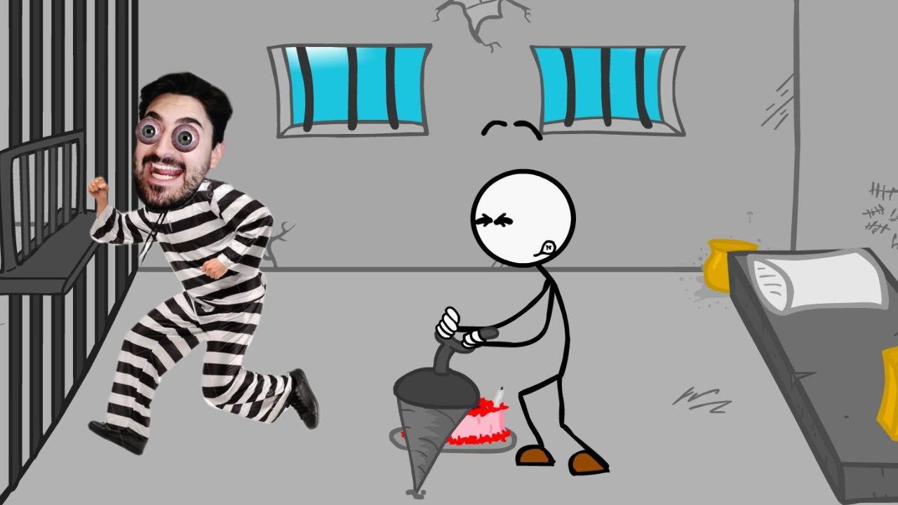 Robbing A Bank | Escaping The Prison - YouTube