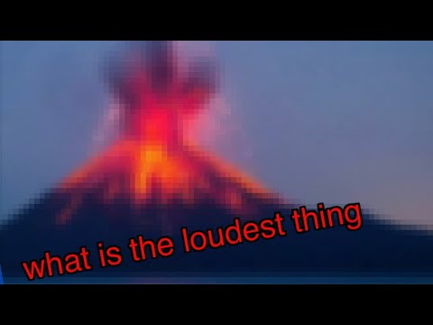 what is the loudest thing on earth plus 2 shoutouts - YouTube