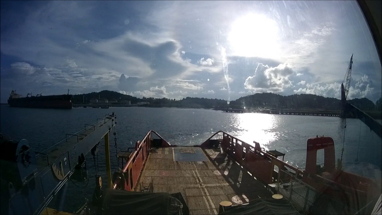 OFFSHORE TOWING BARGE OPERATION - YouTube