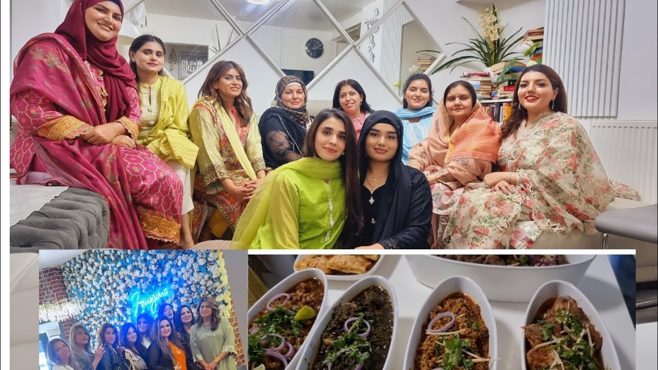 Idrees inlaws dinner/ a lot of cooking/outing with colleagues - YouTube