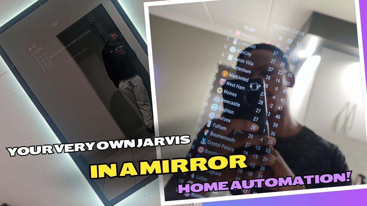 Building Jarvis The Smart Mirror for Home Automation - YouTube