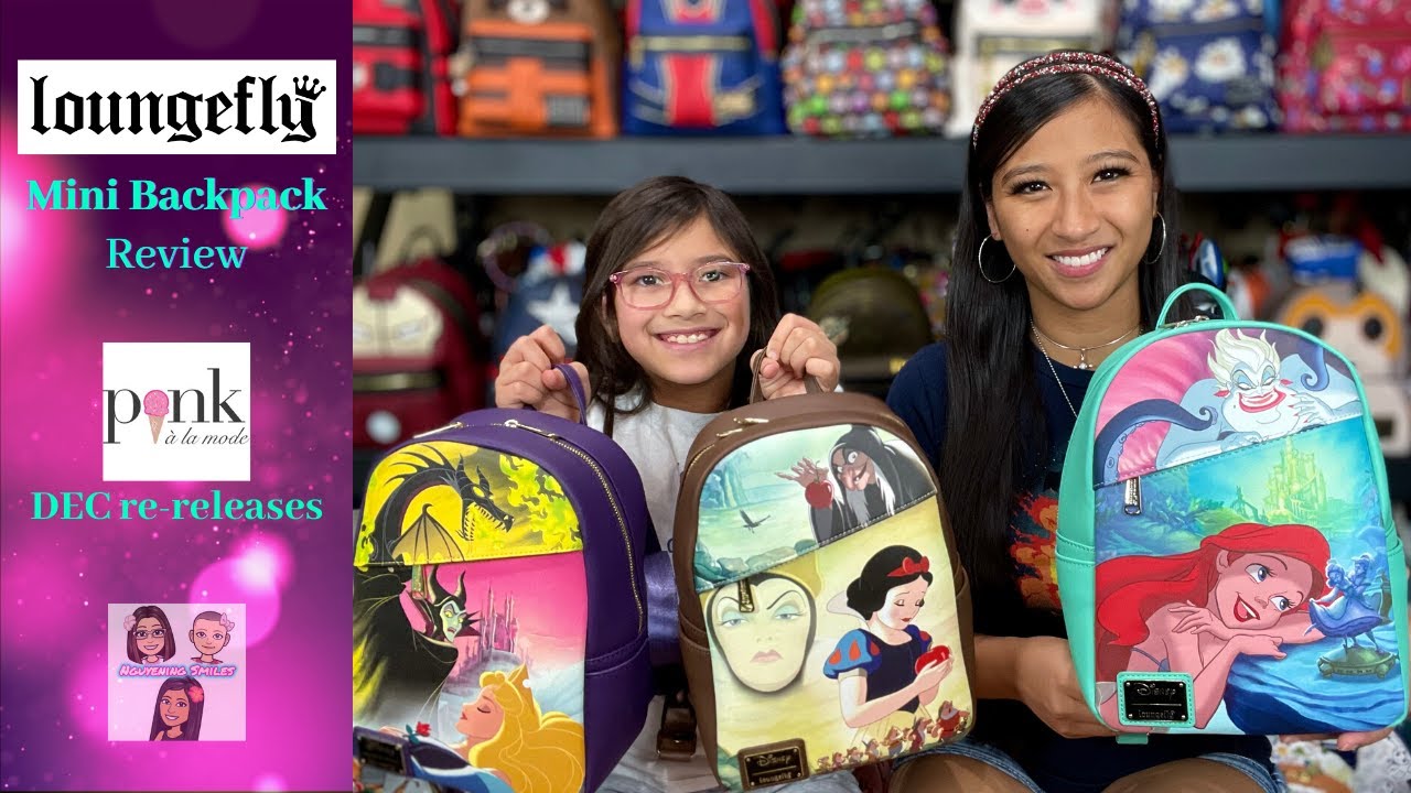 Loungefly Mini Backpack review: DECs re-releases from Pink a la Mode ...