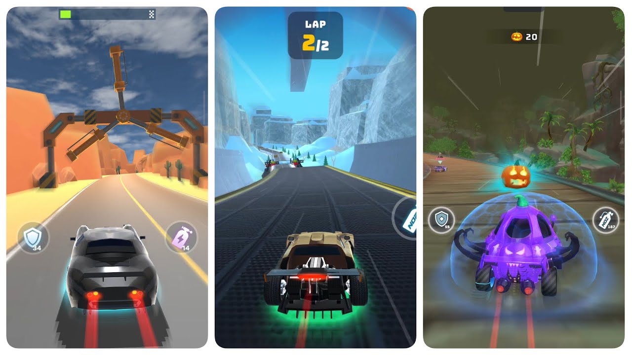 Epic 3-Car Showdown! Legend vs MB vs Halloween | Levels 2633 vs 948 vs ...