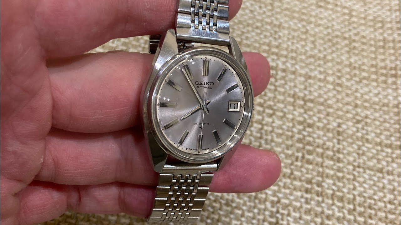 Seiko 7005-8022 automatic Japan - YouTube