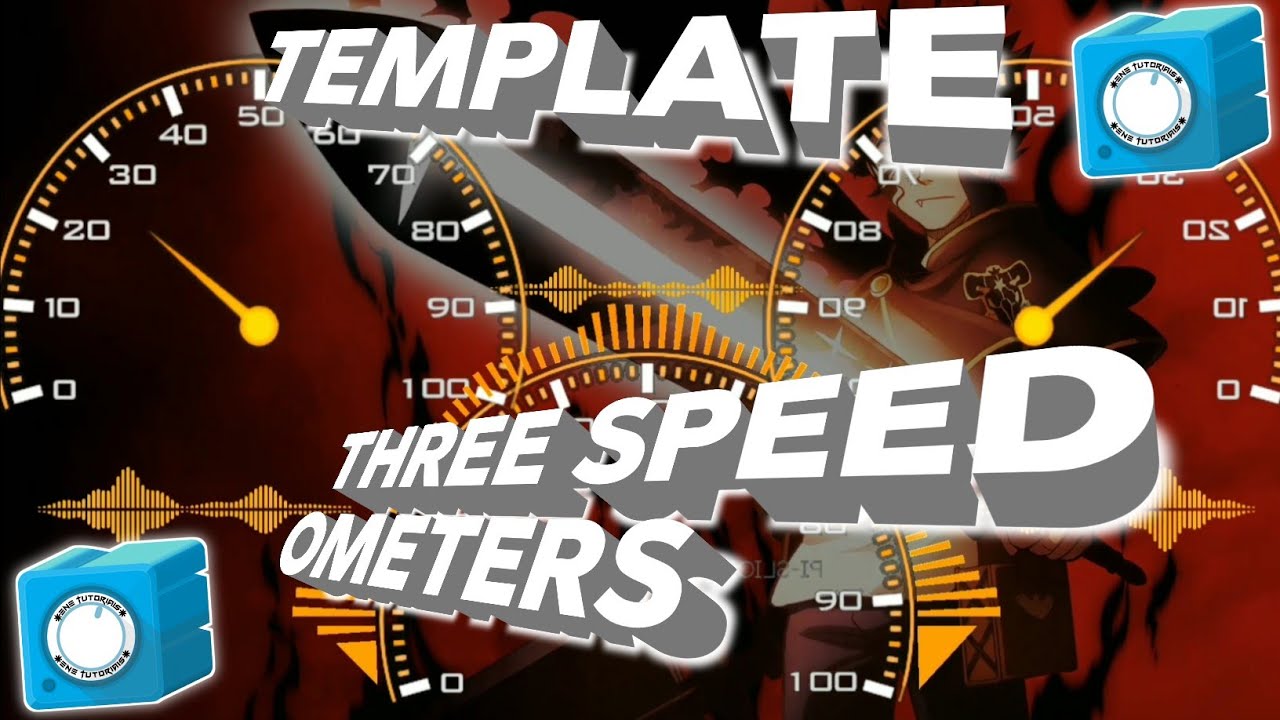 📟TEMPLATE THREE SPEEDOMETERS (ENÉ TUTORIAIS)📟 - YouTube