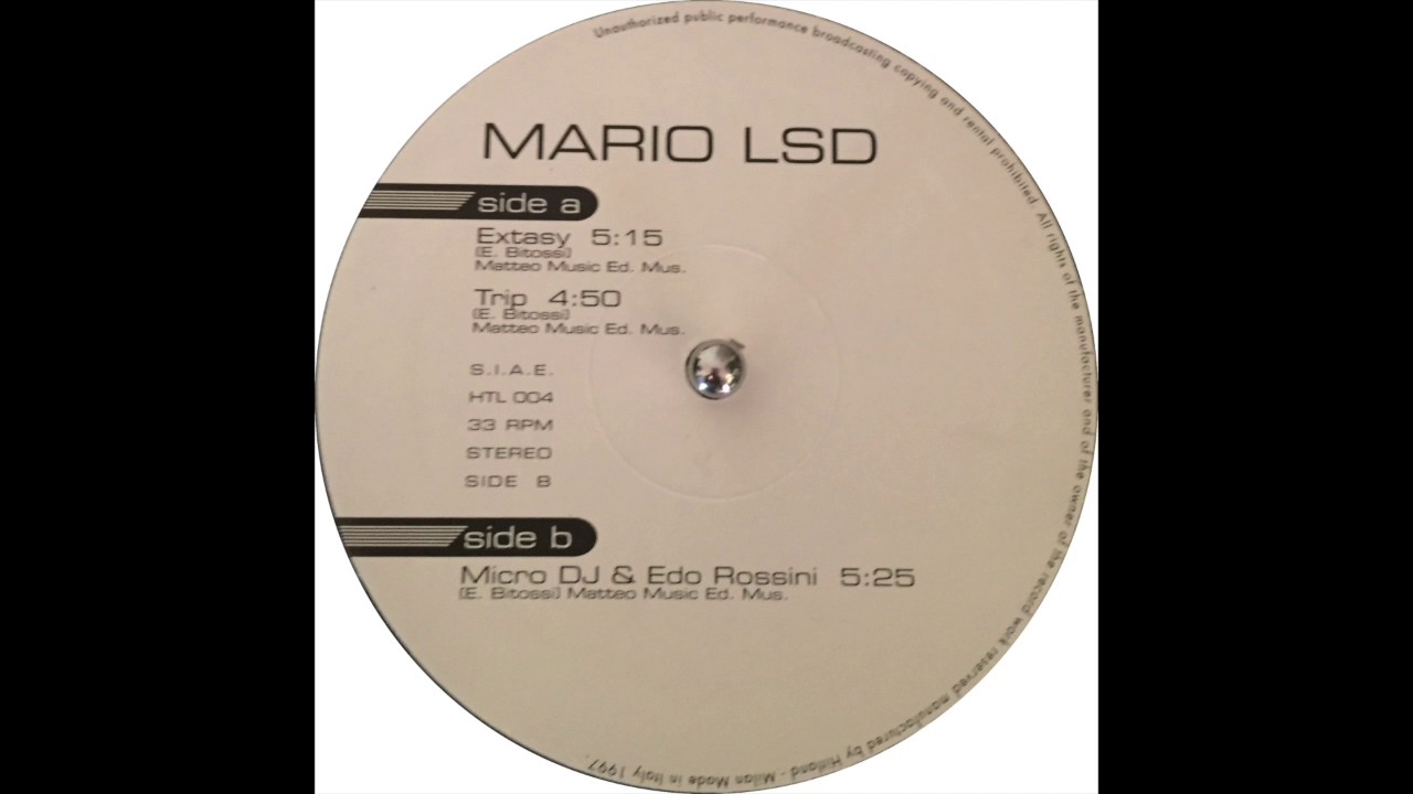 Mario LSD ‎– Electronic Mentality (Trip) - YouTube