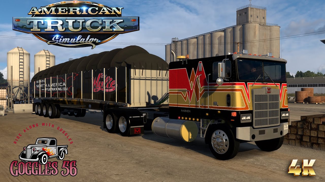ATS | Rushour109 Marmon 110p | Dro Modding MAC Flat Deck - YouTube