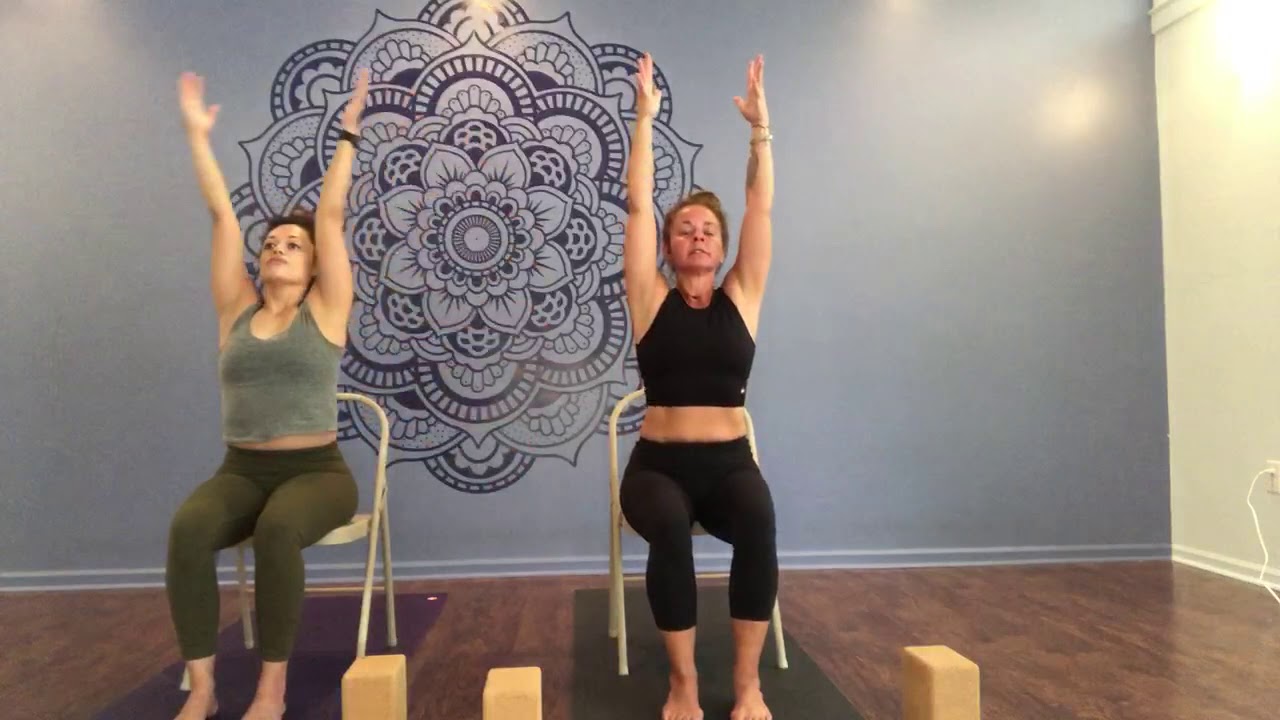 Chair Yoga with Jennifer Brewer (30 Mins) - YouTube