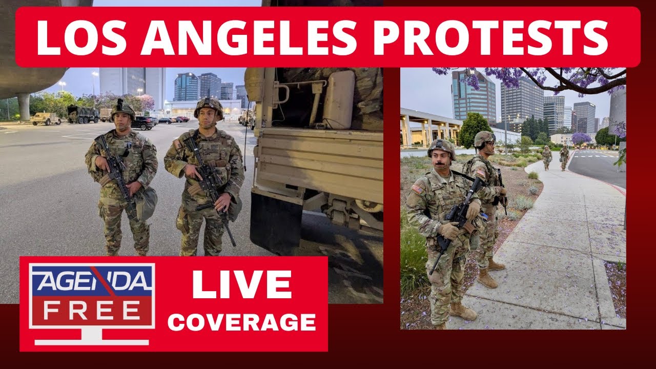 Los Angeles Protests - National Guard in LA - LIVE Breaking News ...