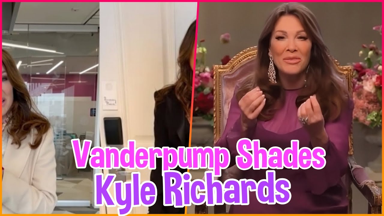 Lisa Vanderpump Slams Kyle Richards in Latest Interview - YouTube