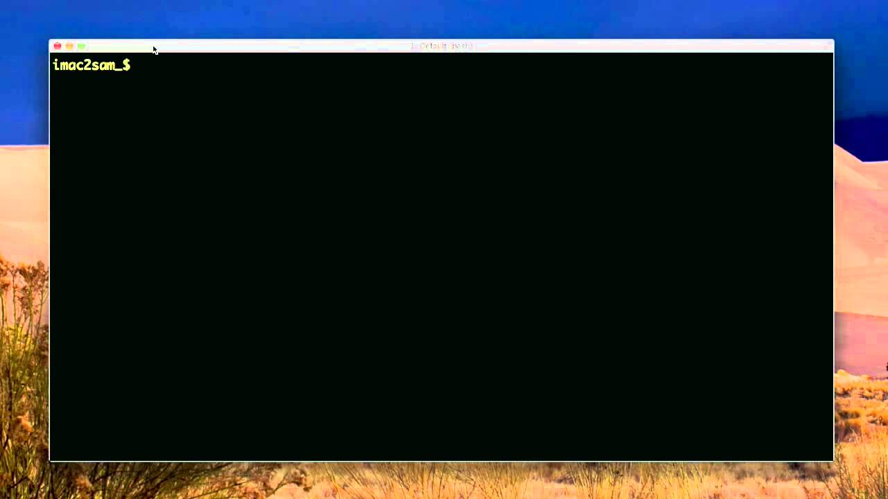 Unix Prompt Ps1 Environment Variable Youtube