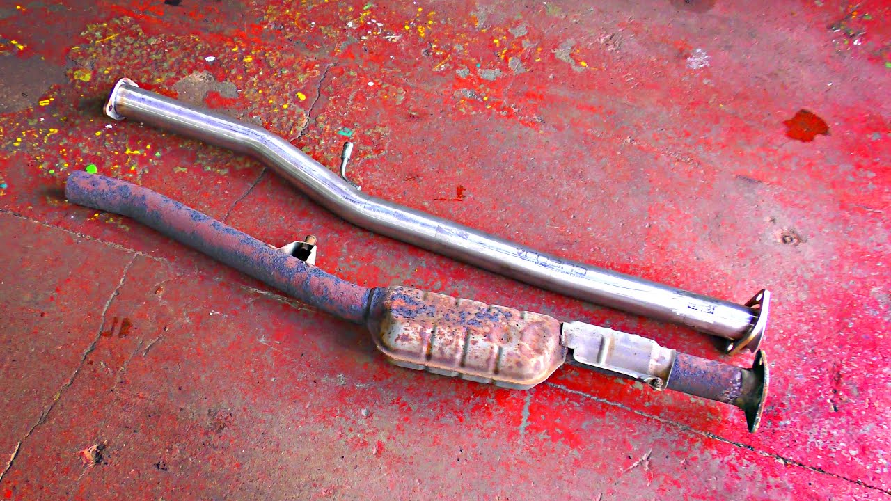 Subaru center silencer test (Cobra Sport straight pipe) - YouTube