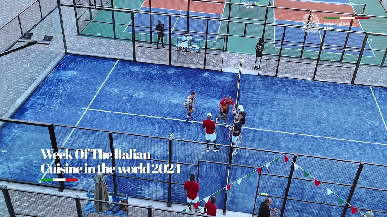 Week of the Italian Cuisine - ABUJA - Padel & Pizza at Continental ...