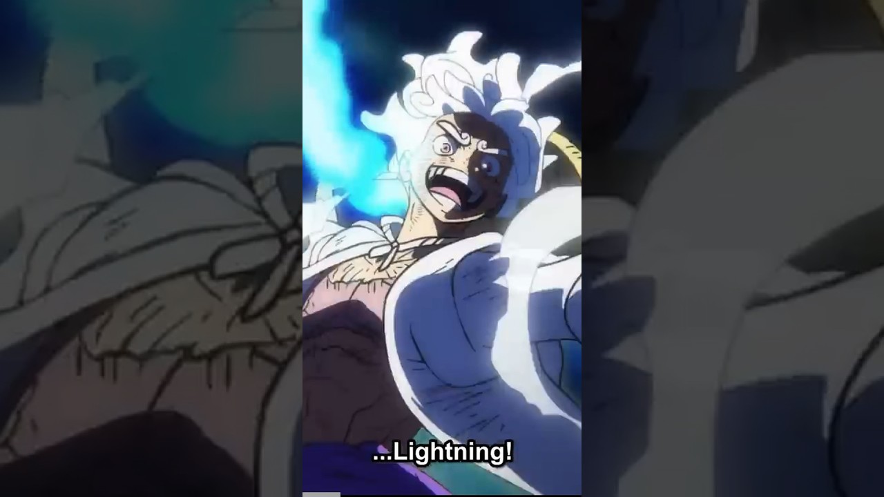 Luffy grabs lightning from the skies #onepiece #anime #luffy #japan ...