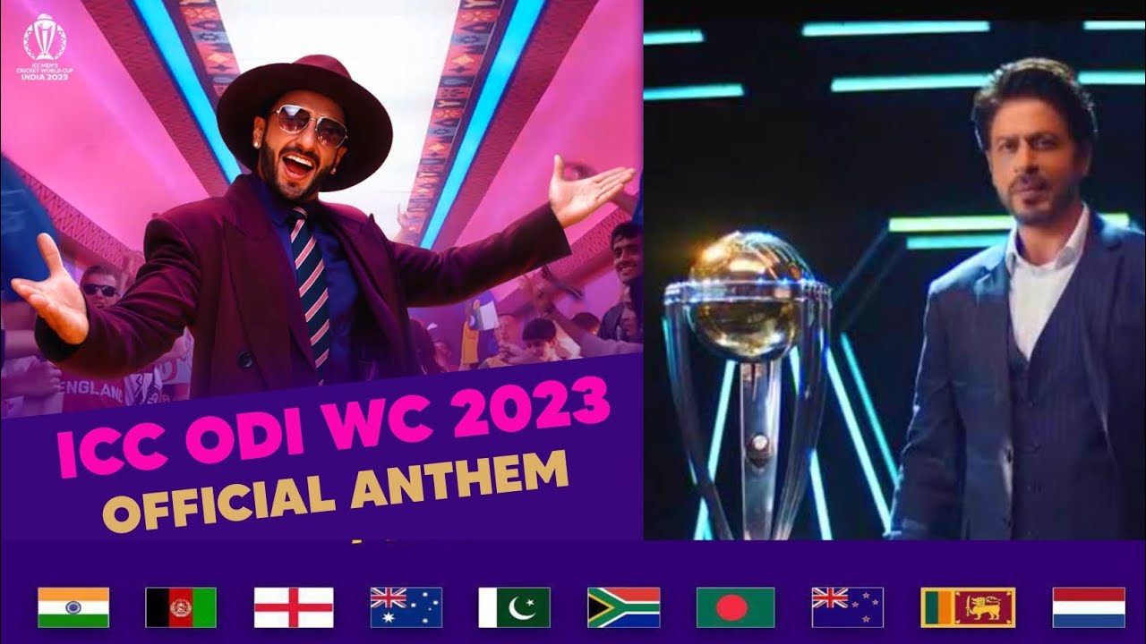 ICC Cricket World cup 2023 Theme Song | ICC Cricket World cup 2023 ...