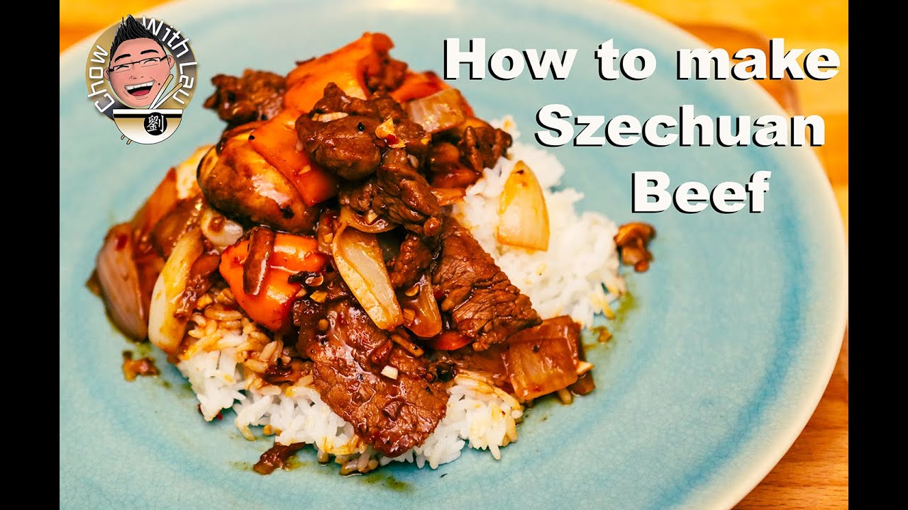 How to Make Szechuan Beef - Hot and Spicy Sichuan Beef Recipe Easy and ...