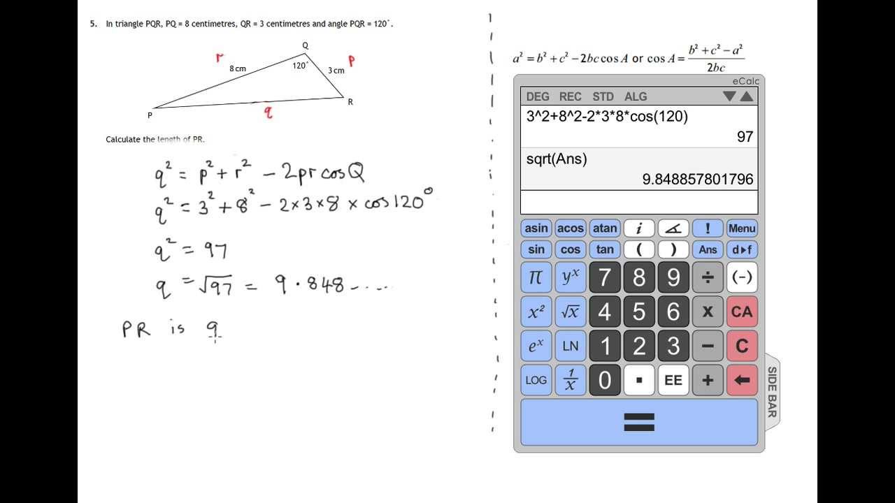 Q5 Paper 2 National 5 Mathematics SQA Specimen Paper - YouTube