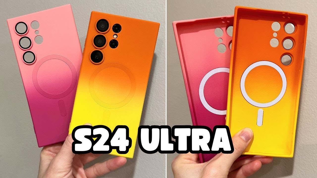 Humixx Colorful Magnetic Cases for S24 Ultra | Full Review - YouTube