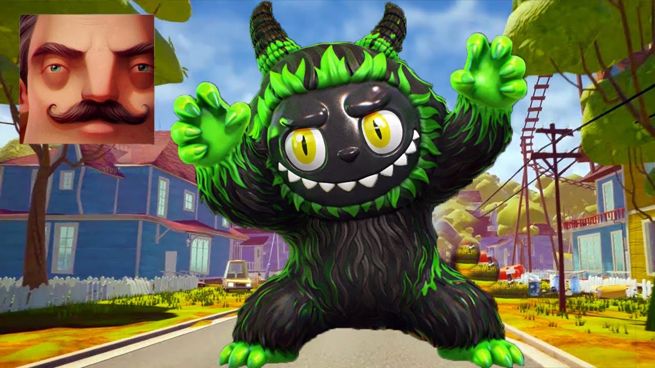 Hello Neighbor Labubu - My New Neighbor Labubu Monster Act 4 Gameplay ...