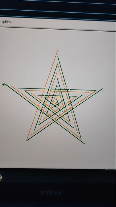 Display Star using Turtle in Python | NIIN KM | VScode - YouTube