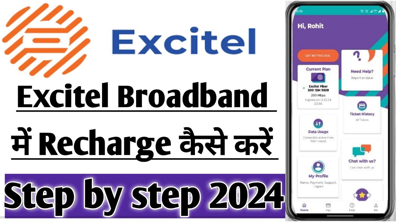 Excitel Wifi ka Recharge kaise kare 2024 | How to recharge in Excitel ...