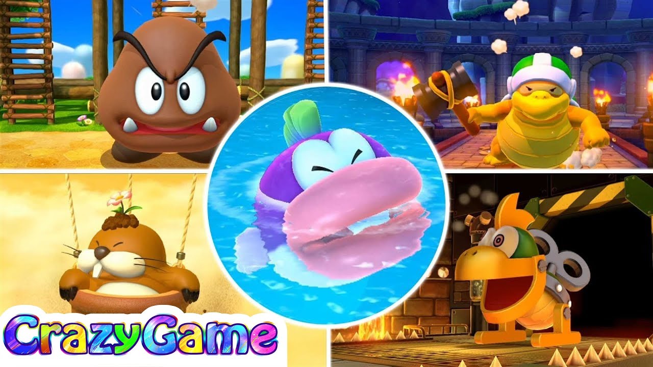 Mario Party 10 - All Mini Boss Battles (Master CPU) - YouTube