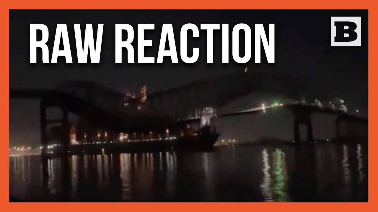 Dramatic Footage: Baltimore Resident Captures Moment of Bridge Collapse ...