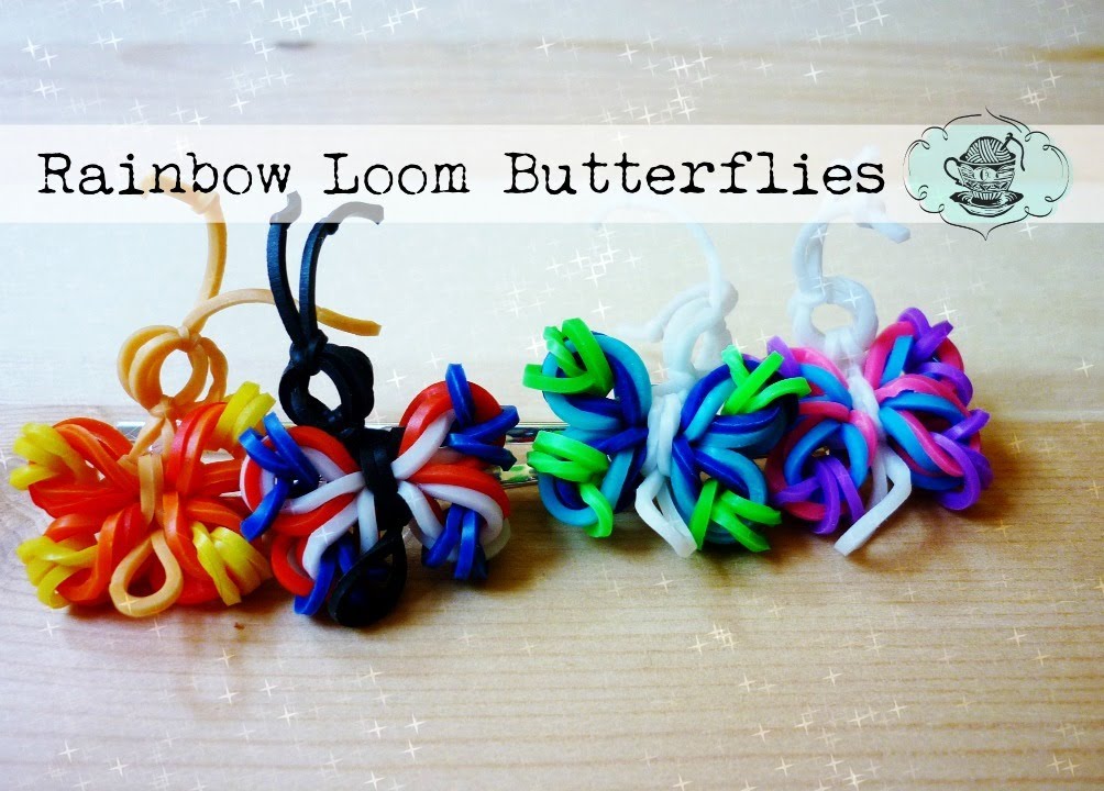 DIY Butterfly Hairclip/brooch: No Rainbow Loom! ¦ The Corner of Craft ...