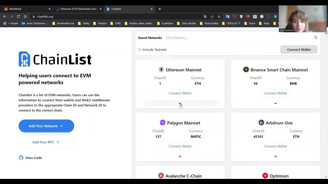 Jak změnit RPC adresu serveru na Metamask pro zachování soukromí (IP adresy)? How to change RPC ...