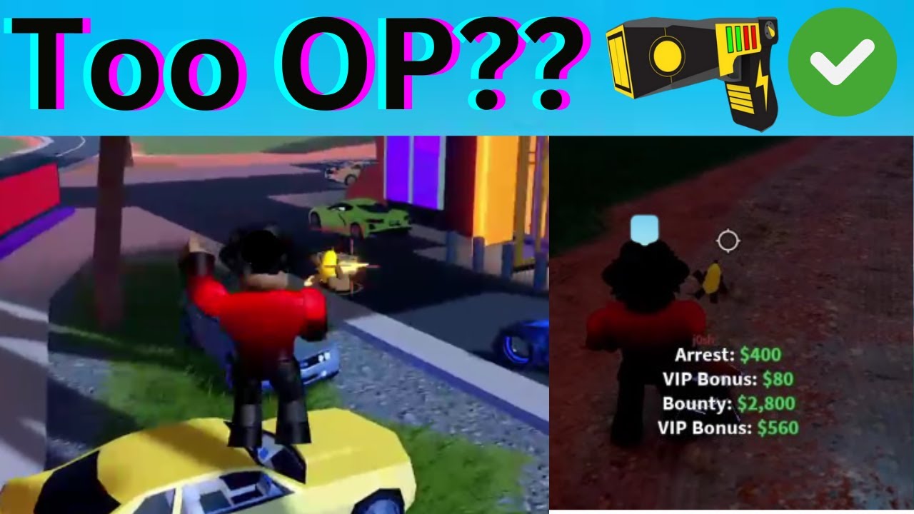 Proving Why The Tazer Is Too Strong (JailBreak) - YouTube