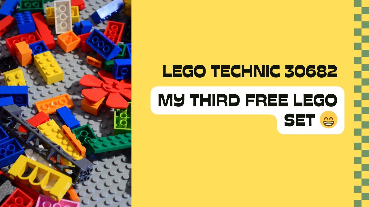 My Third Free Lego Set - Lego Technic 30682 - YouTube