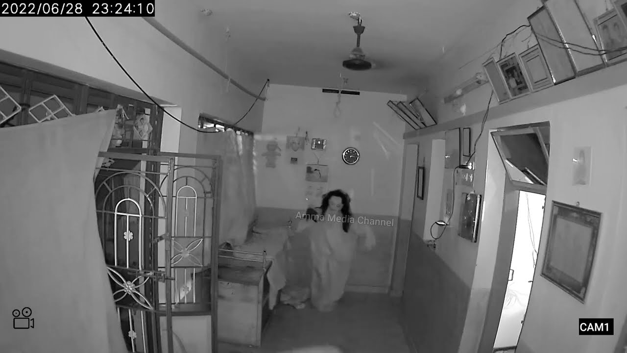 The horror ghost disturbing the night has also been recorded on CCTV ...