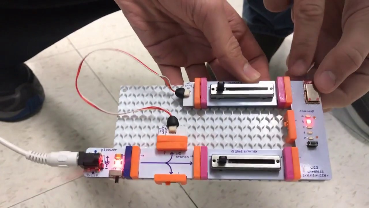 LittleBits Remote Control Car - YouTube