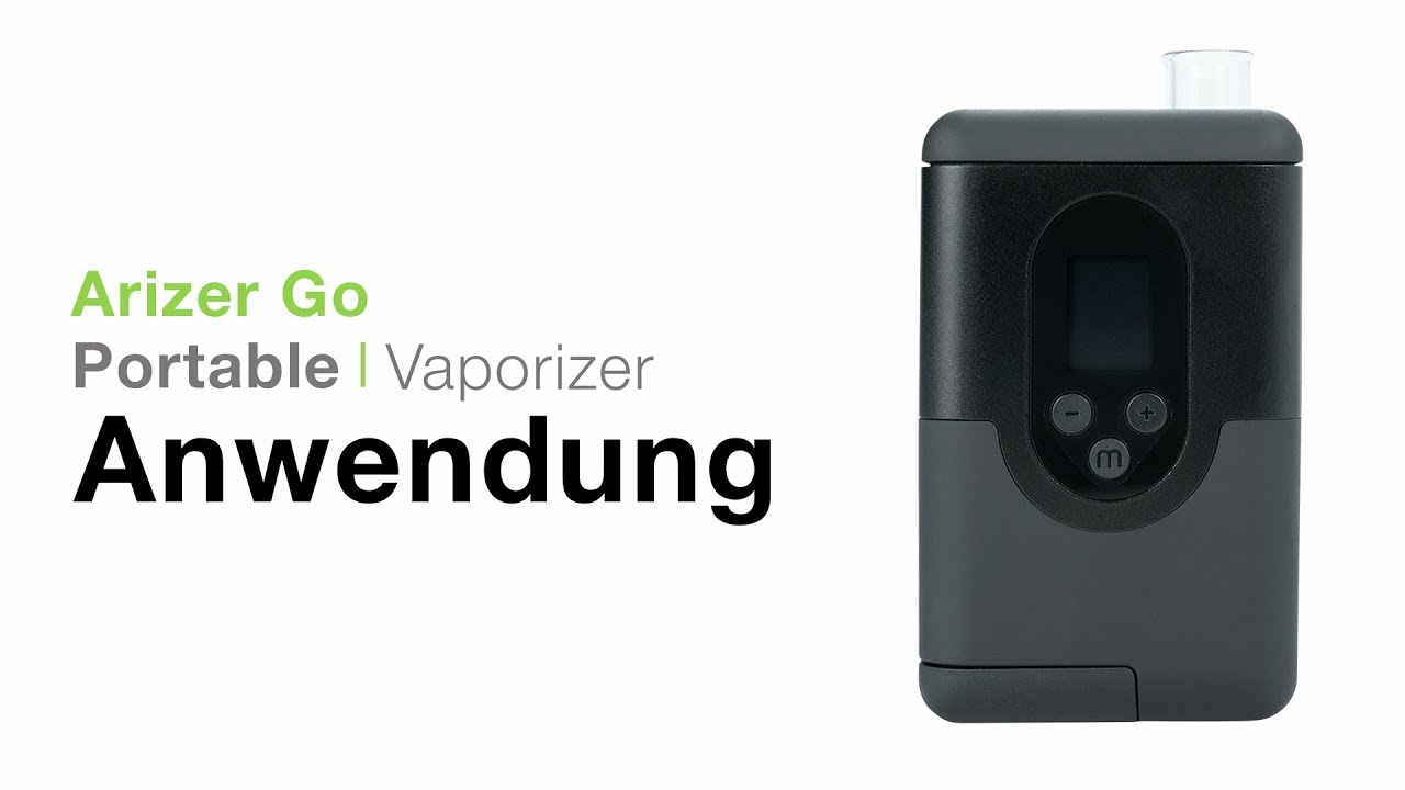 Arizer Go (ArGo) Vaporizer Verdampfer Anwendung - TVape - YouTube