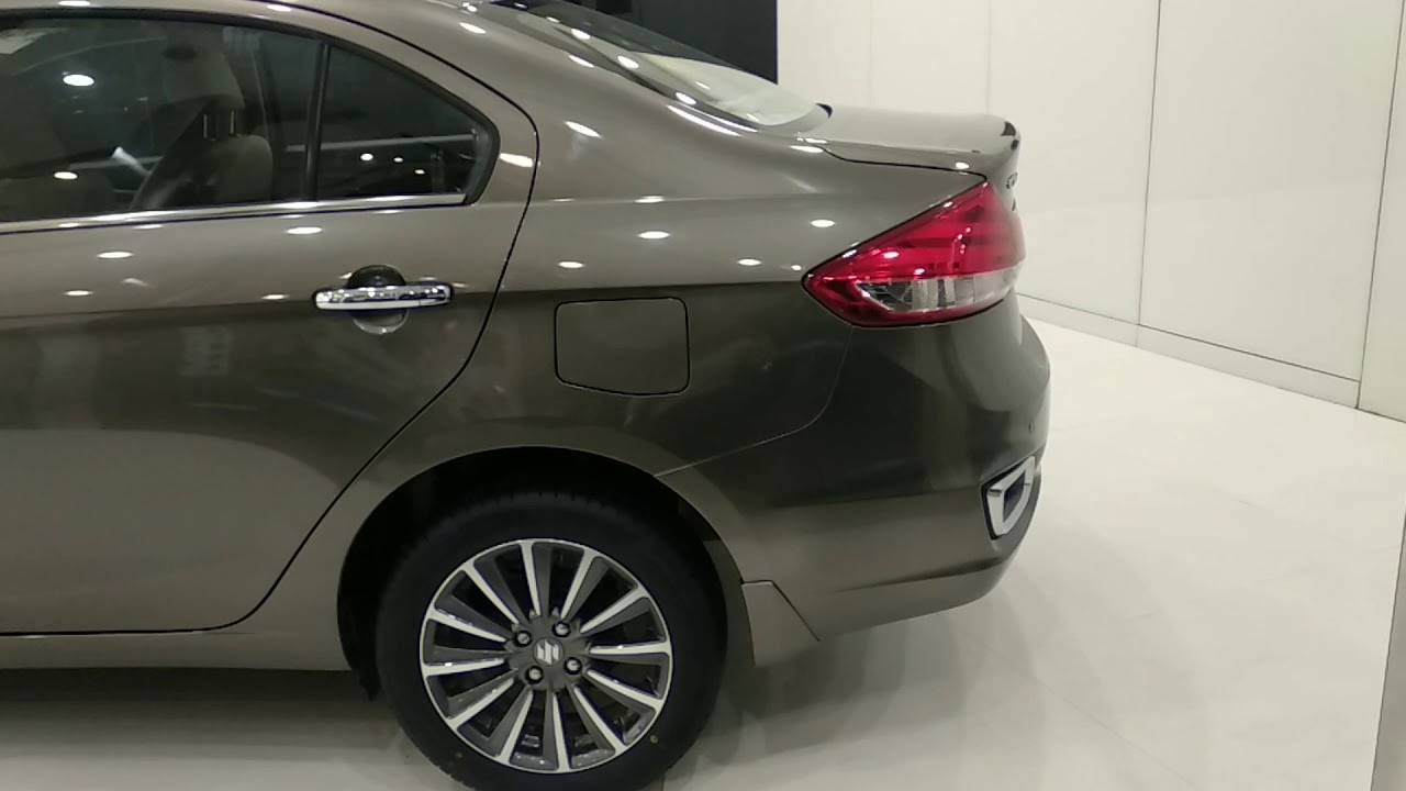 Maruti Suzuki Ciaz Magma Grey Alpha Variant - YouTube