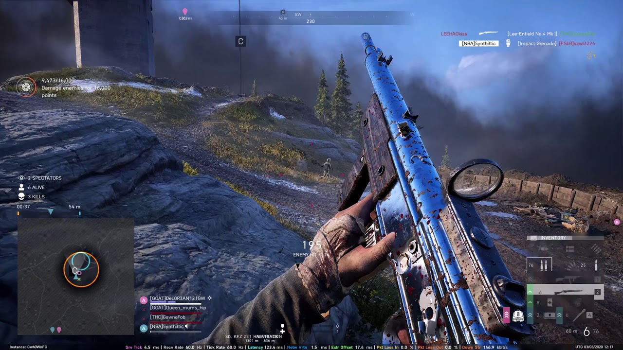 BF5 Firestorm - The 1hp squad wipe - YouTube