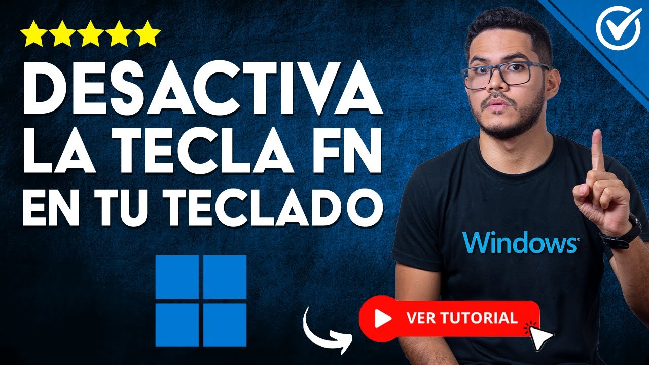 Cómo DESACTIVAR LA TECLA FN en tu Teclado - ⌨️ Método Sencillo ⌨️ - YouTube