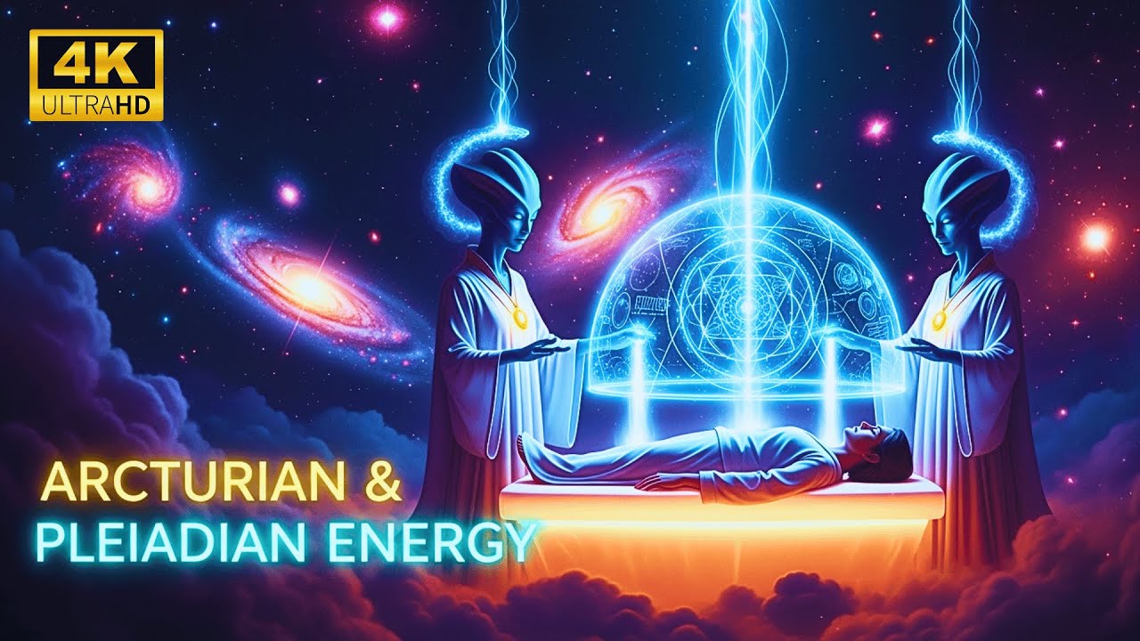 ARCTURIAN & PLEIADIAN ENERGY 🌠 Galactic Light Language for DNA ...