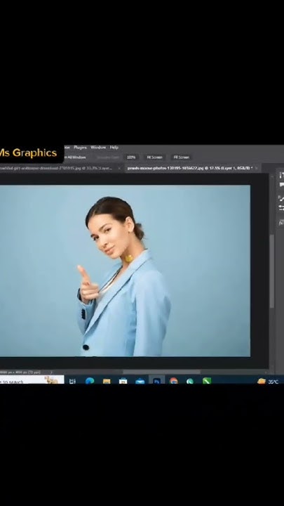 Background remove just | click | in Adobe Photoshop. #backgroundremove #adobephotoshop # ...