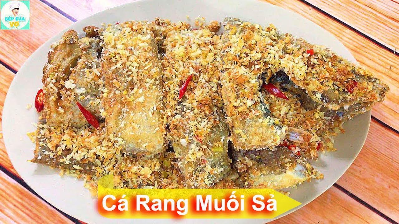 CÁ RANG MUỐI SẢ | Biến hóa mới lạ với món cá | Bếp Của Vợ - YouTube