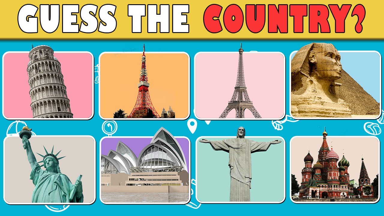 Can you guess these countries by their monuments?? General Knowledge ...