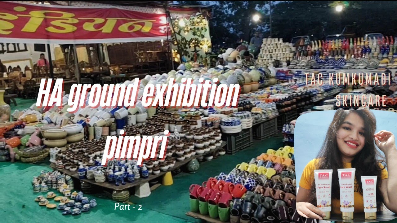 HA ground Exhibition, Pimpri- part 2 | T.A.C. kumkumadi #skincare ...