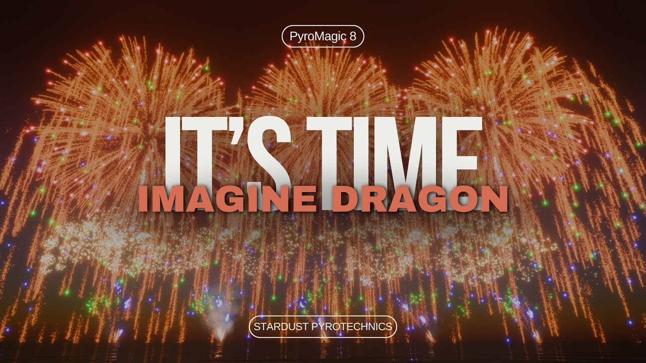 4K FWsim || It's Time - Imagine Dragons || Pyro Magic Week 8 - YouTube