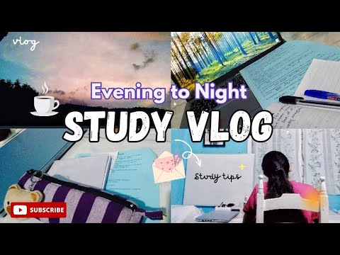 STUDY VLOG📚| Study with me🌃 රෑට පාඩම් කරන මම🌛☕#studyvlog #viral #studywithme - YouTube
