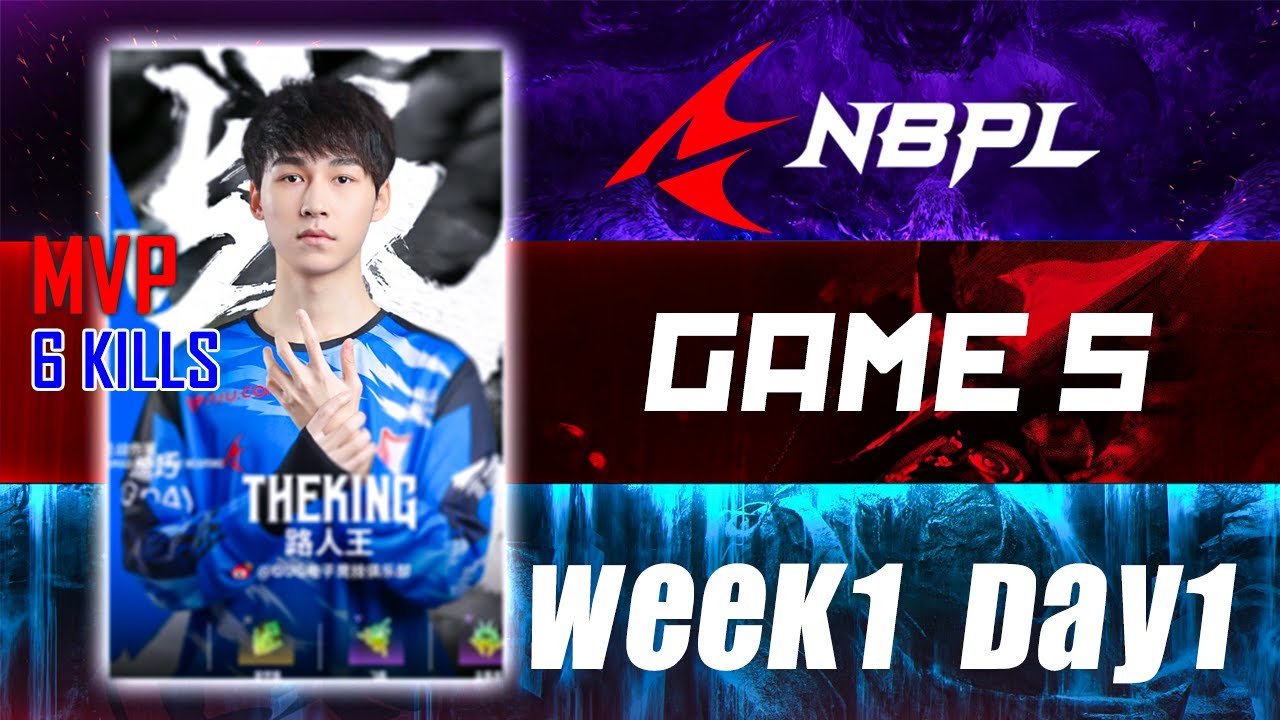 GAME 5 W1D1 OUG THEKING MVP WITH 6 KILLS NBPL 2023 SOLO |NARAKA BLADEPOINT - YouTube
